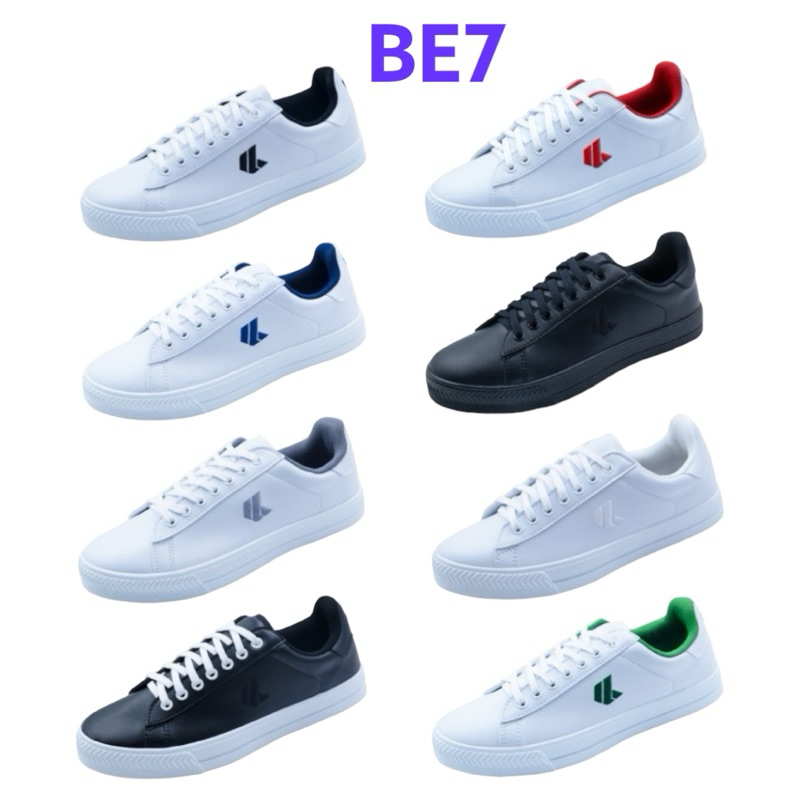 รองเท้าผ้าใบ KITO BE7 SIZE 36-44 ( ดำ,กรม,ขาว,เทา,แดง,ดำล้วน,ดำ-ขาว) | Shopee Thailand