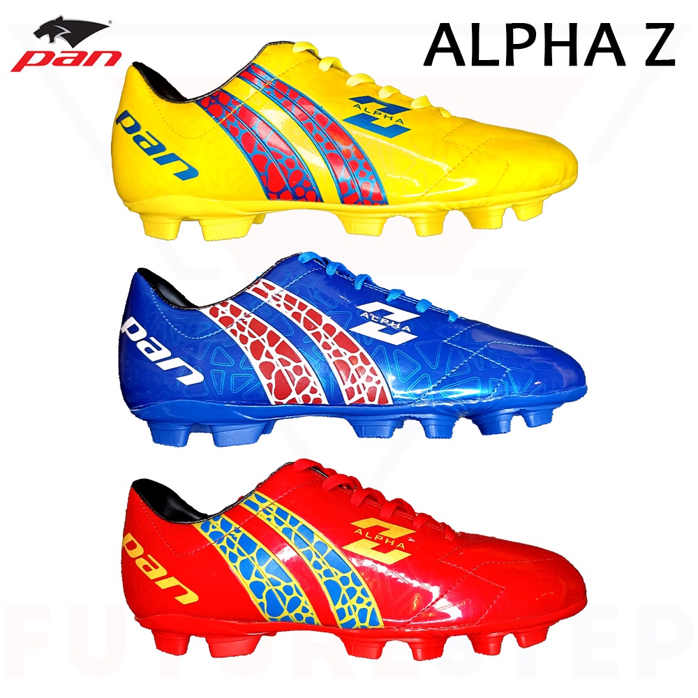 รองเท้าฟุตบอลแพน Pan Alpha Z หนังเคลือบเงา | Shopee Thailand