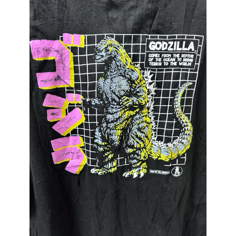 Godzilla Japanese Kanji ไซส์ L | Shopee Thailand