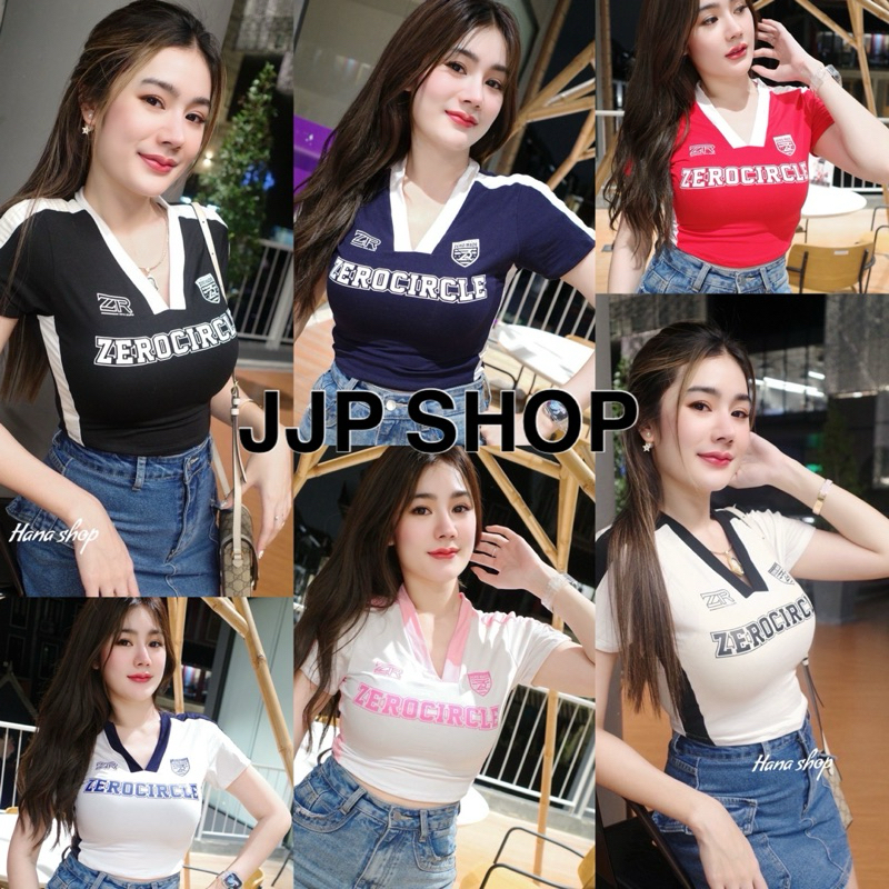 เสื้อครอปบอล เสื้อครอปกีฬา ลาย ZEROCIRCLE เสื้อฮิต ติดกระแสมาแรงสุดๆ | Shopee Thailand