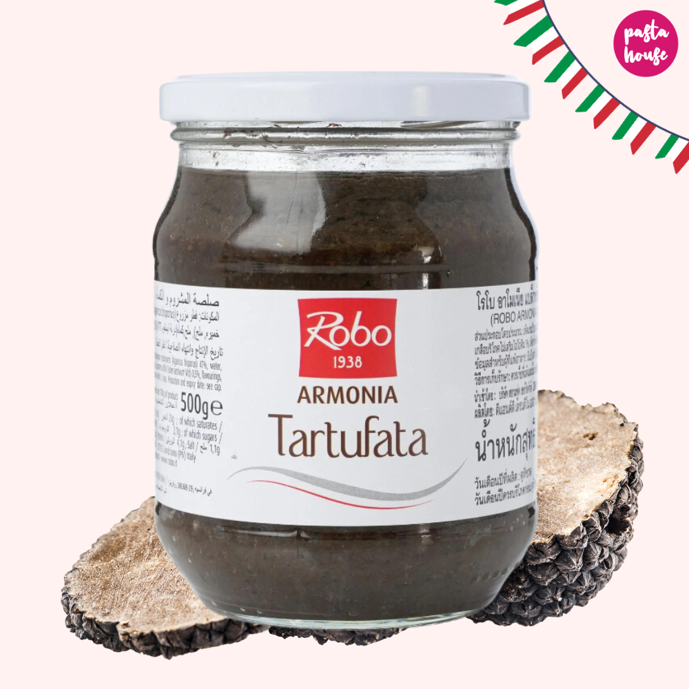 พร้อมส่ง ซอสทรัฟเฟิล Robo Truffles บดละเอียด 500g - Robo Black Truffle ...