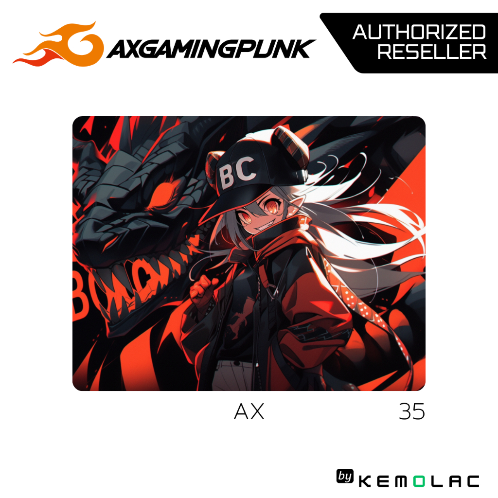 AXgamingPUNK แผ่นรองเมาส์เกมมิ่ง Uncoated เปลี่ยนสินค้าหากสภาพไม่ ...