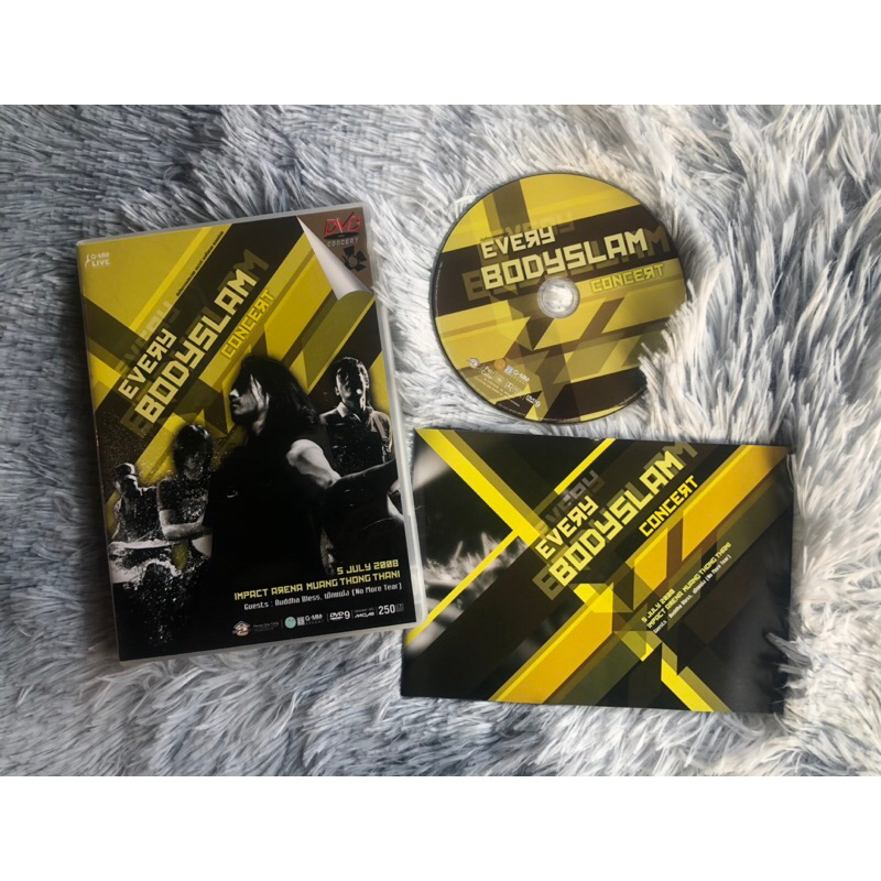 DVD EVERY BODYSLAM CONCERT IMPACT AREANA ปี 2008 Guests: Buddha Bless ...