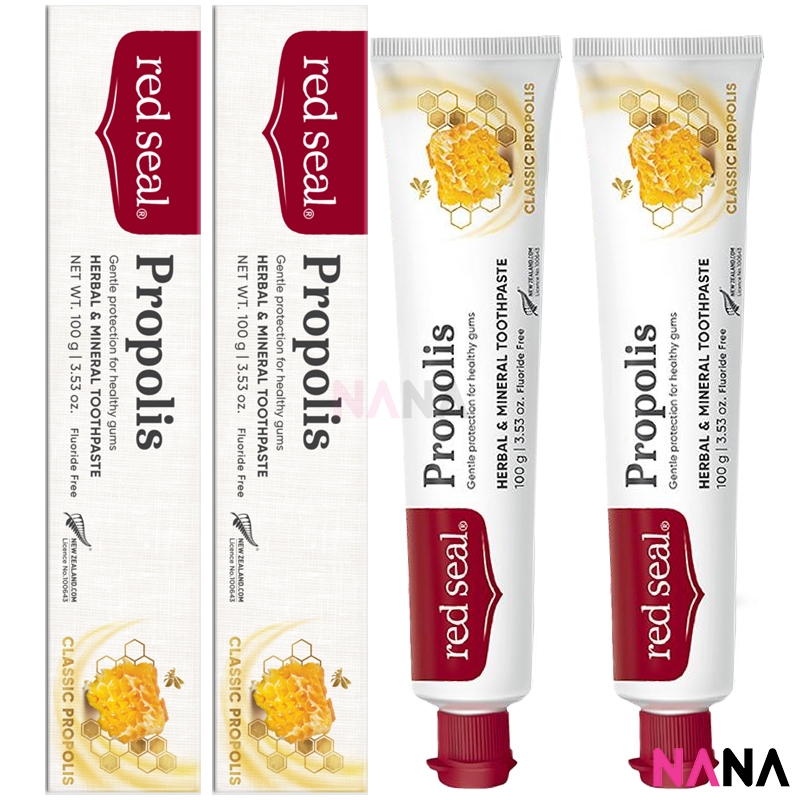 Red Seal Propolis Toothpaste 100g x 2pcs ยาสีฟันมีส่วนผสมของโพรโพลิส ...