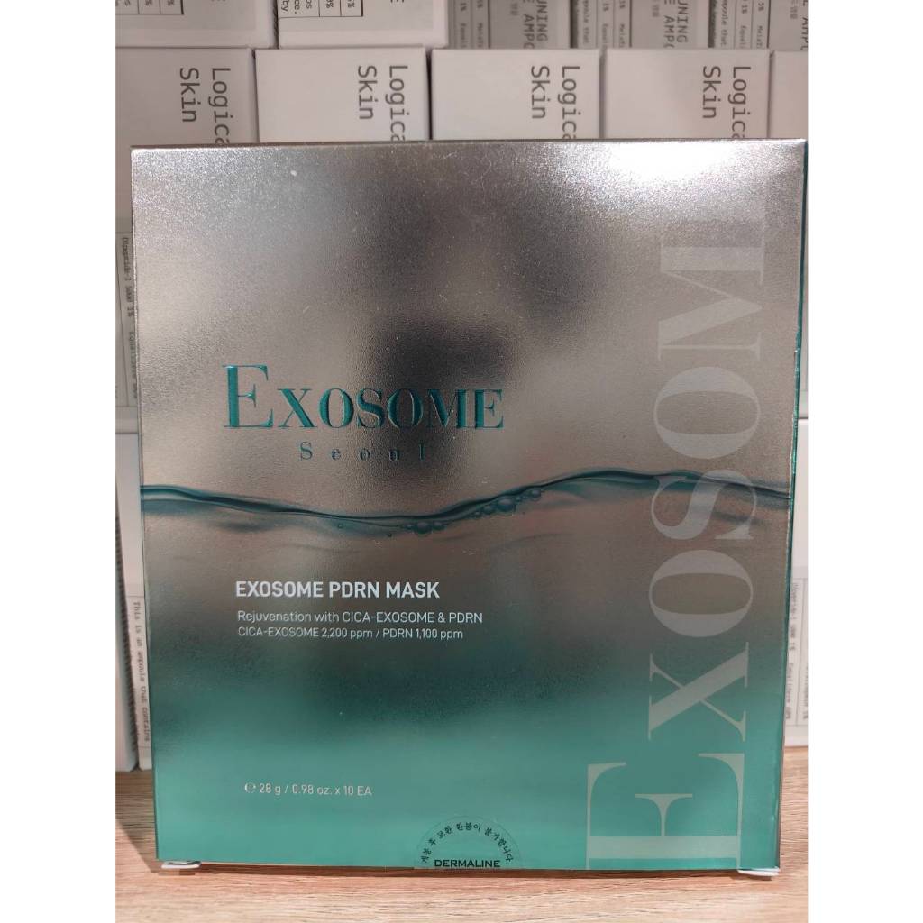 [สินค้าเกาหลีของแท้100%_ส่งจากไทย] DERMALINE - Exosome PDRN Mask (1 ...