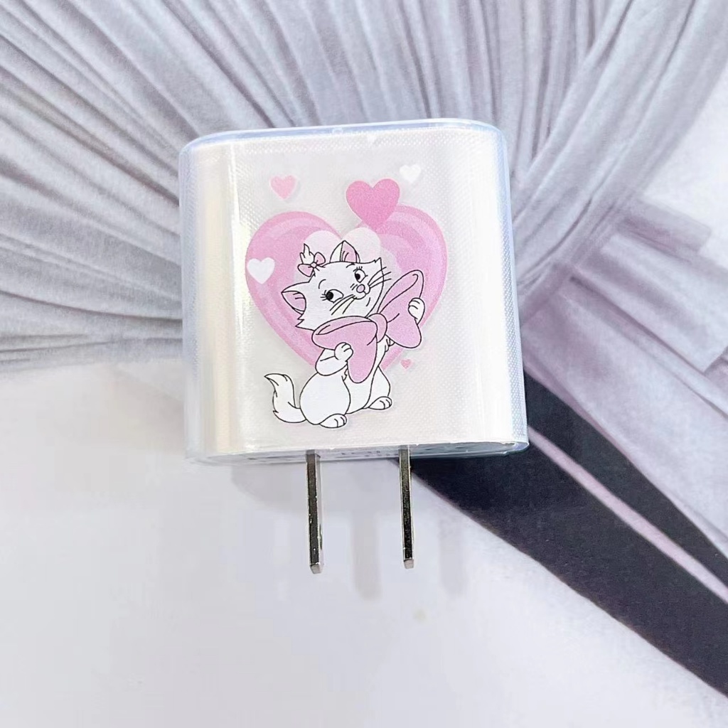 เคสหัวชาร์จ แบบใส ลายการ์ตูน พร้อมส่งจากไทย 20W 18W อแดปเตอร์ ชุดแต่ง ...