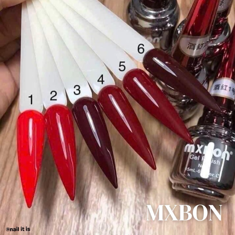 พร้อมส่งในไทย 🦋 สีMaxbon โทนสีแดงฉ่ำๆ สีเนียนแน่นสวย ทาขึ้นมือขับผิว สี ...