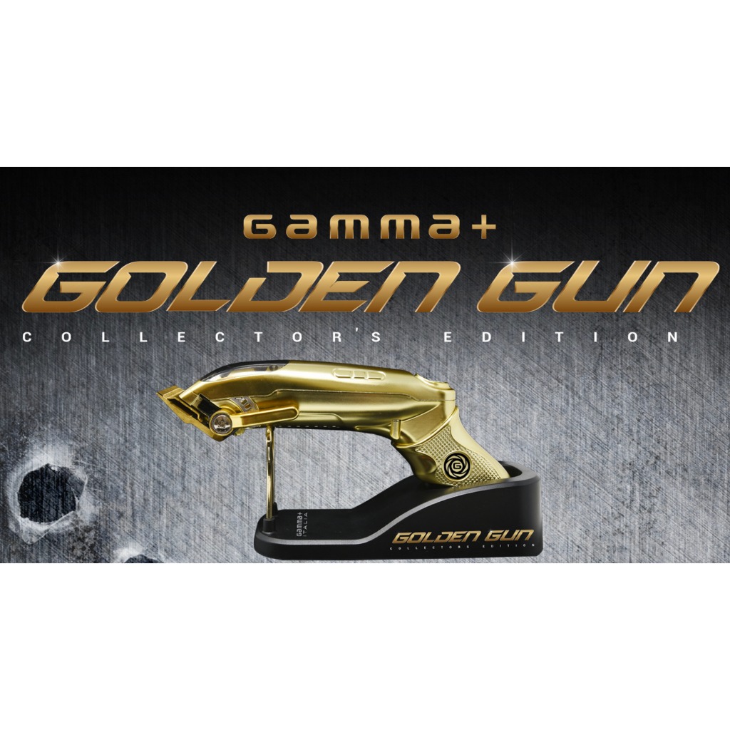Gamma+ Golden Gun Cordless Clipper ปัตตาเลี่ยนตัดผม ไร้สาย รับประกัน ...