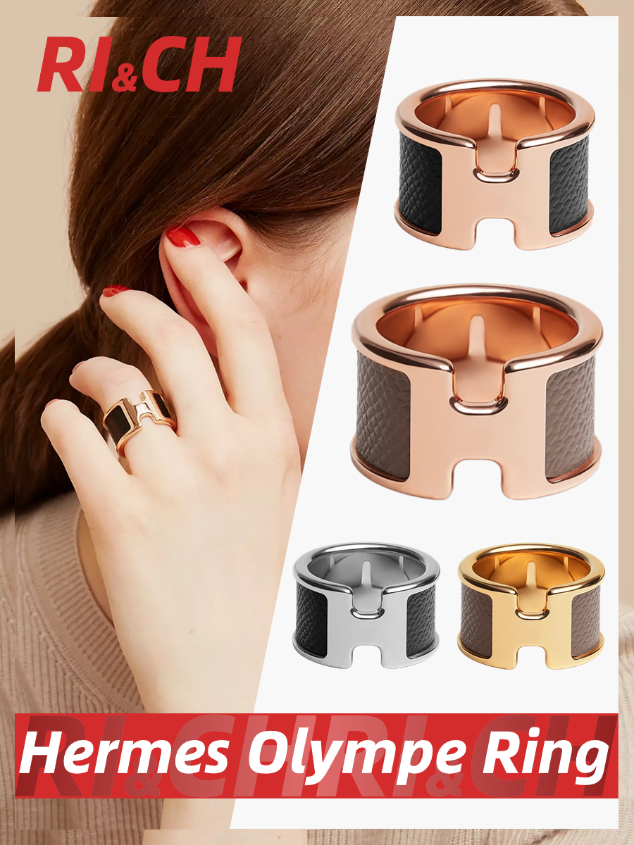 #Rich Hermès ราคาถูกที่สุดใน Shopee แท้💯Olympe Ring แหวน Hermes | Shopee Thailand