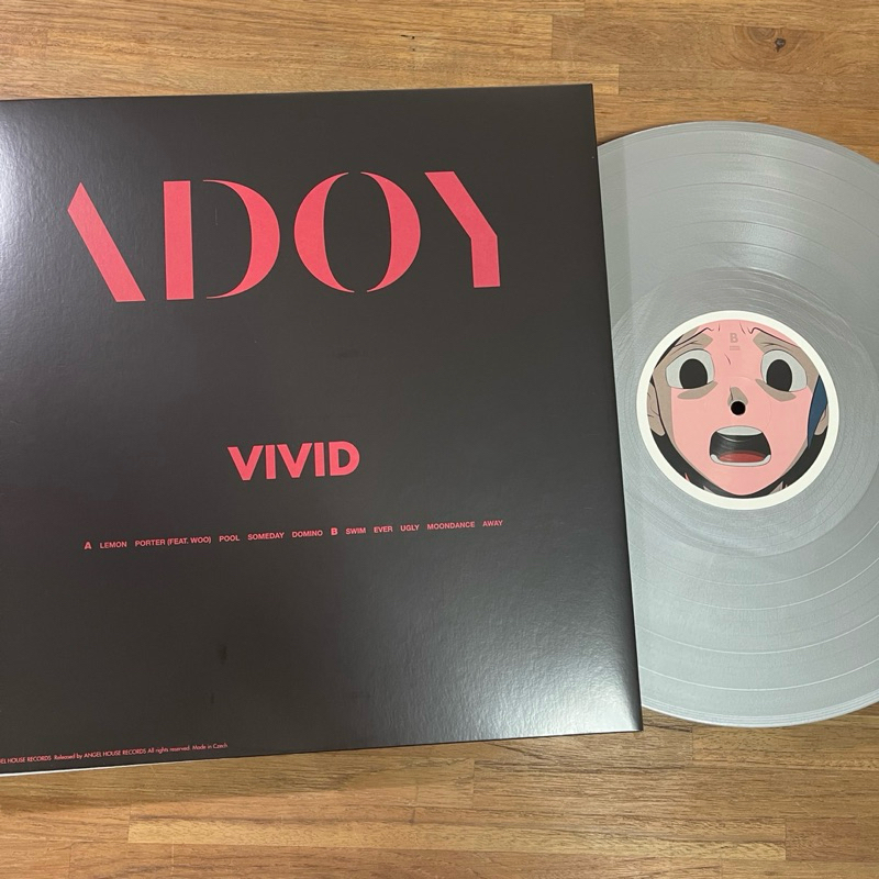 แผ่นเสียง Vinyl : ADOY - VIVID (2020, Grey, Special Edition 400 Copies ...