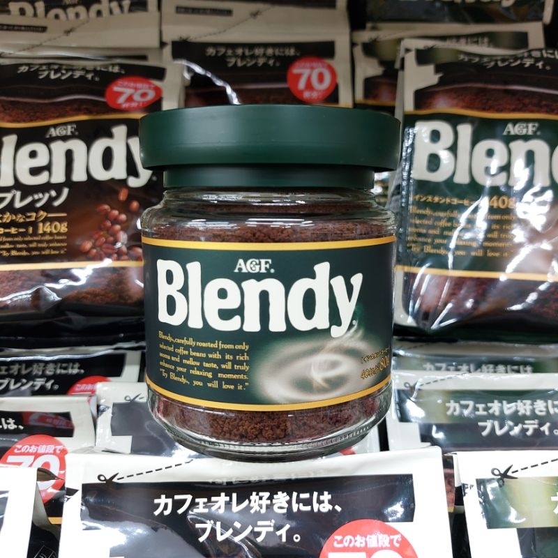Agf blendy instant coffee กาแฟสำเร็จรูปนำเข้าจากญี่ปุ่นขนาด 80g.exp 05/2027 | Shopee Thailand