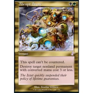 [MTG] Abrupt Decay การ์ด Magic The Gathering ของแท้ | Shopee Thailand