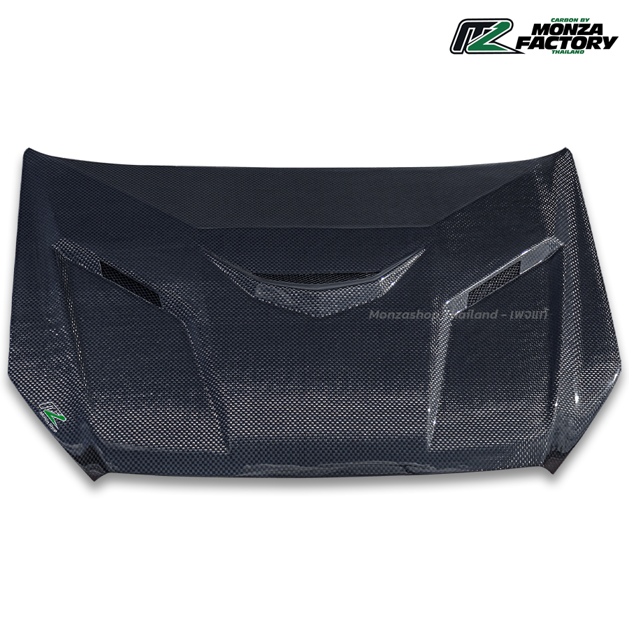 Monza Factory ฝากระโปรงคาร์บอน Isuzu D-max 2015 / Mu-x 2015 รุ่น M ...