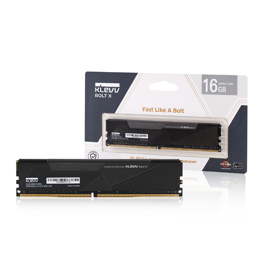 KLEVV BOLT X DDR4 OC Gaming MEMORY - 3200MHz (แรมพีซี) | Shopee Thailand