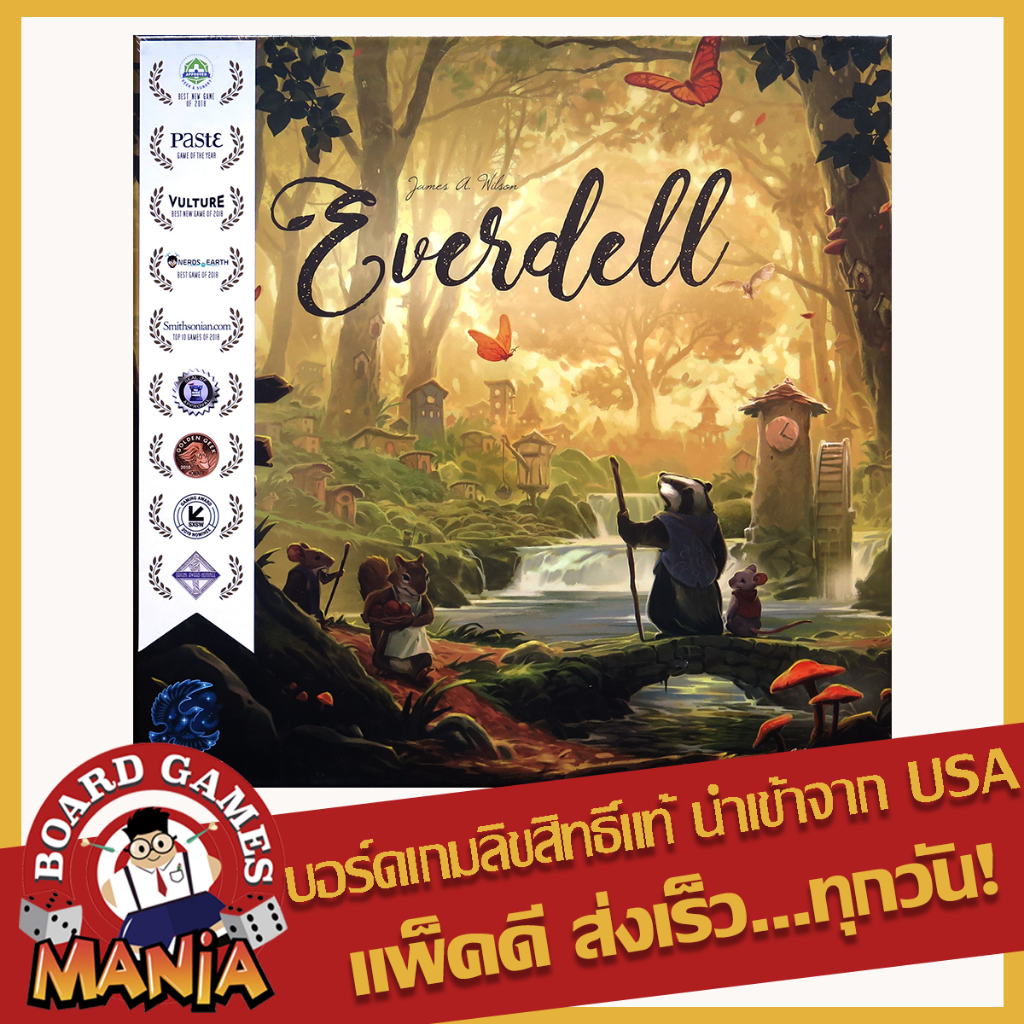 (Englsih Version) Everdell Standard Edition 3rd Edition | Shopee Thailand
