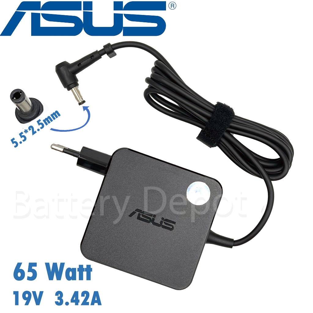 [ปลั๊กขากลม] Asus Adapter A42J K46C K46CM K46CB S400C X45A X450C X455L ...