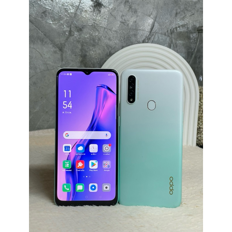 oppo a31 สภาพสวยพร้อมใช้งาน แถมฟรีชุดชาร์จ | Shopee Thailand