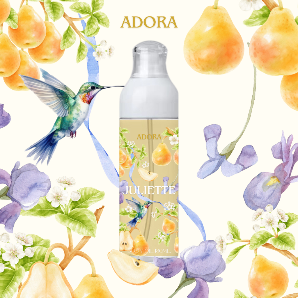 Adora Body Oil บอดี้ออยล์ ออยล์ย้อนวัย ผิวหอมจนสามีทัก น้ำมันบำรุงผิว ...