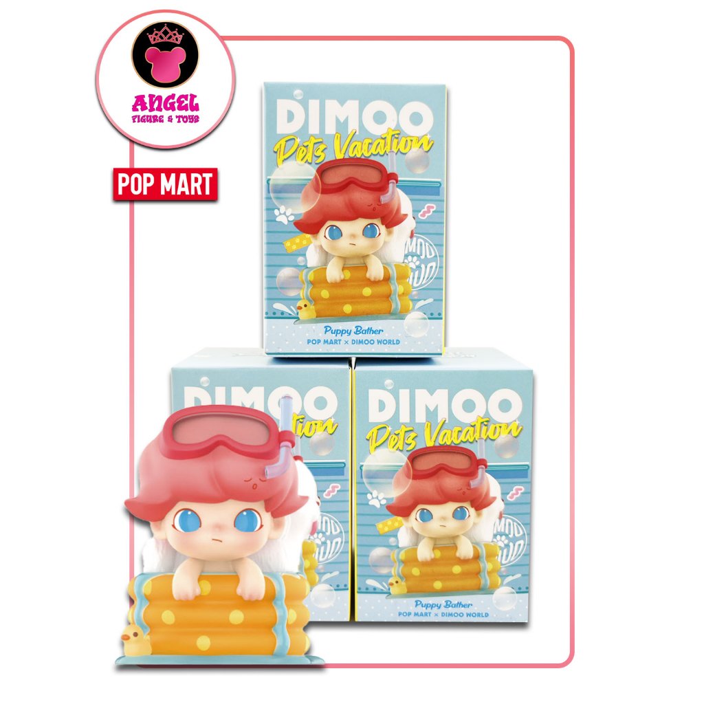 POP MART พร้อมส่ง ️ - DIMOO Pets Vacation Series⭐กล่องสุ่ม⭐ ของแท้ 💯 ...