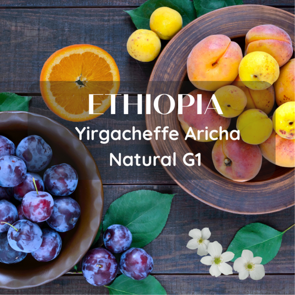 สารเมล็ดกาแฟ Ethiopia Yirgacheffe Aricha Natural G1 1000g | Shopee Thailand
