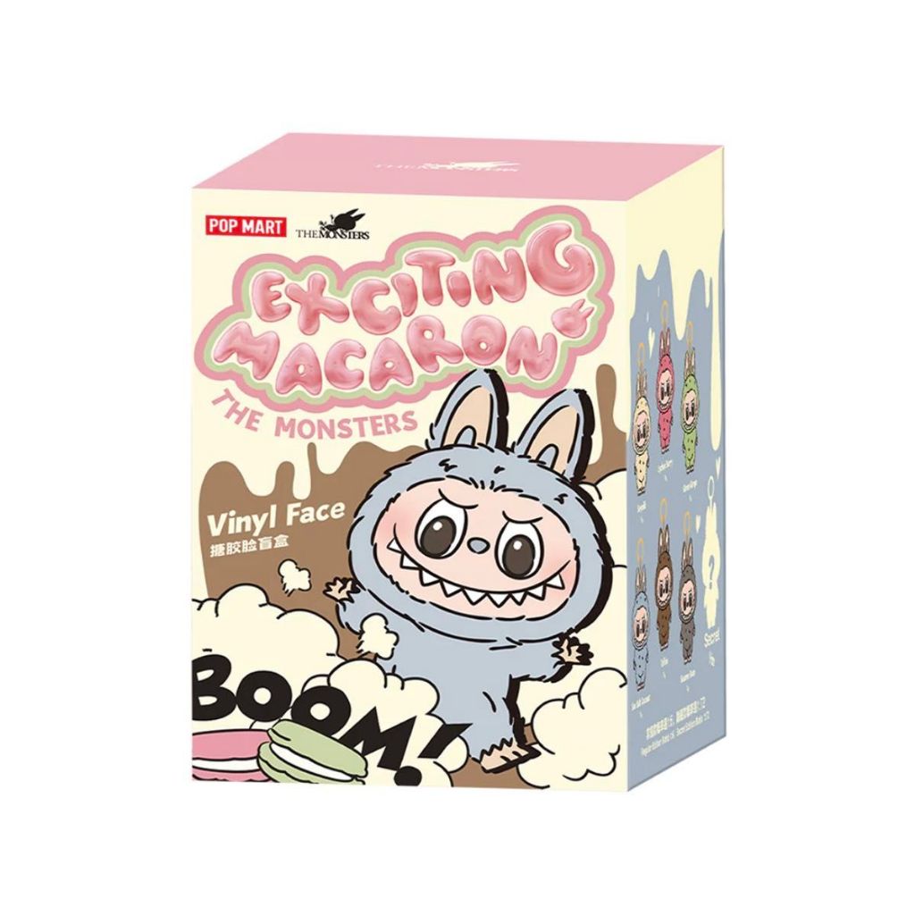 [จุ่มเดี่ยว] โค้ดแฟชั่นลด 30% Labubu Macaron V1 POPMART พวงกุญแจ ลาบ ...