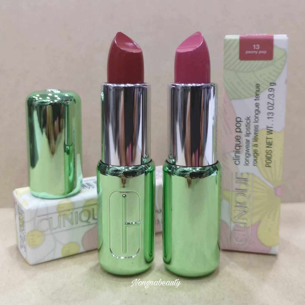 Clinique Pop Longwear Lipstick 3.9g. ลิปสติกที่ล็อคความชุ่มชื้นให้ริม ...