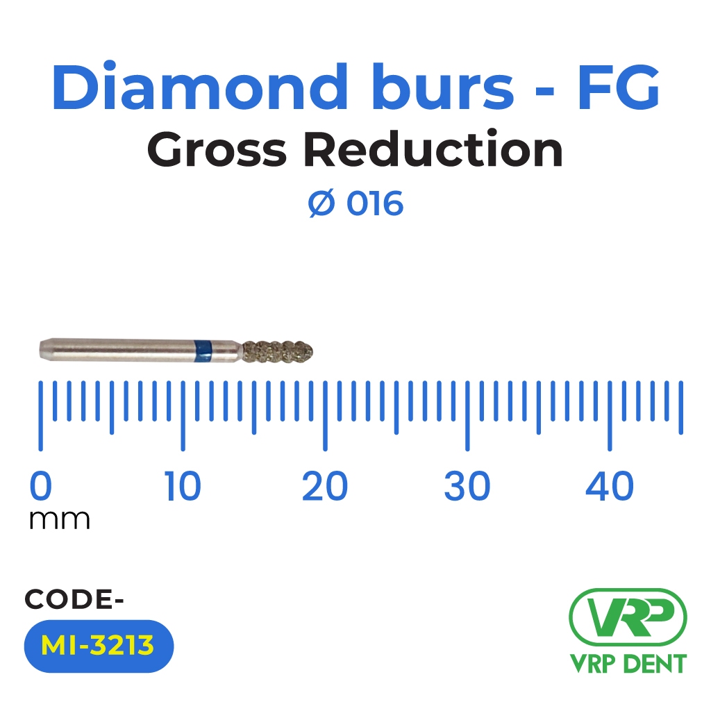 Diamond burs - FG Gross Reduction 1 pc. MI-XXXX | Shopee Thailand