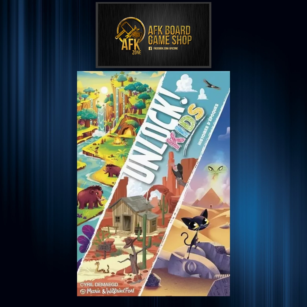 Unlock Kids Stories from The Past ENG Edition - Board Game - บอร์ดเกม ...