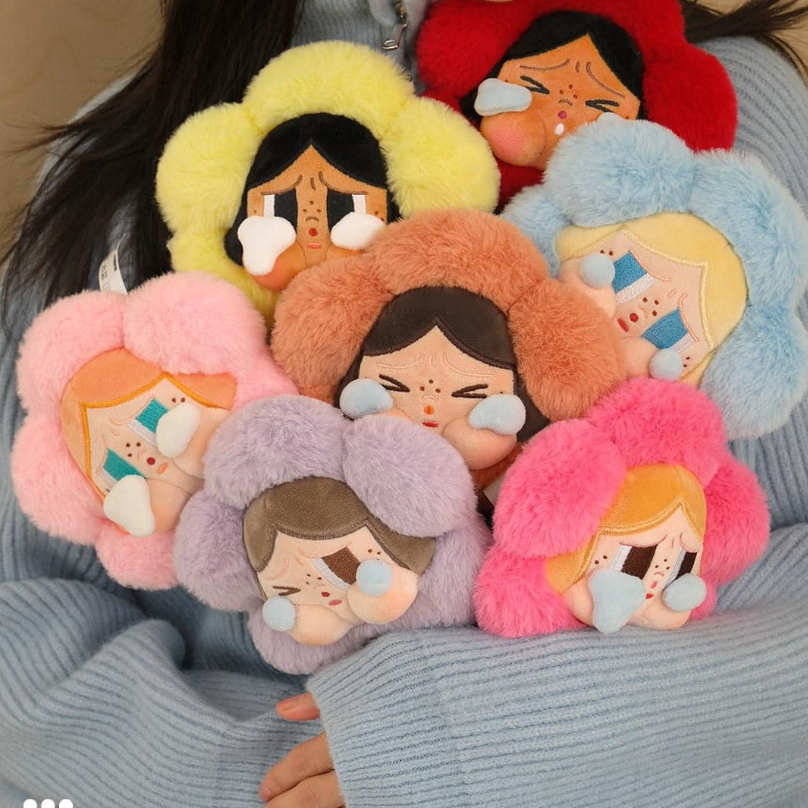 (แบบสุ่ม) CRYBABY Sad Club Flower POPMART ดอกไม้ | Shopee Thailand