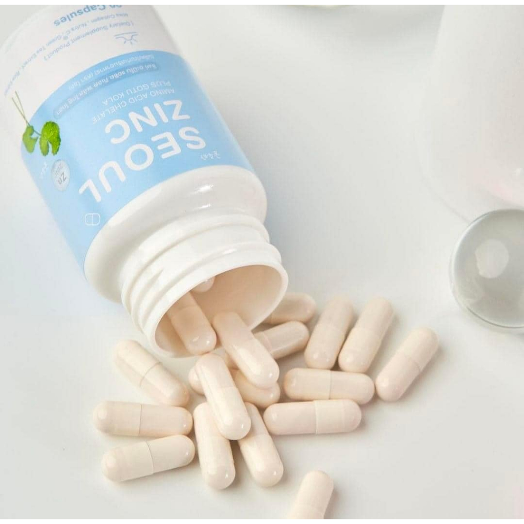 seoul gluta mika collagen & Zinc อาหารเสริมบำรุงผิว ซิ้งค์โซล & กลูต้า ...