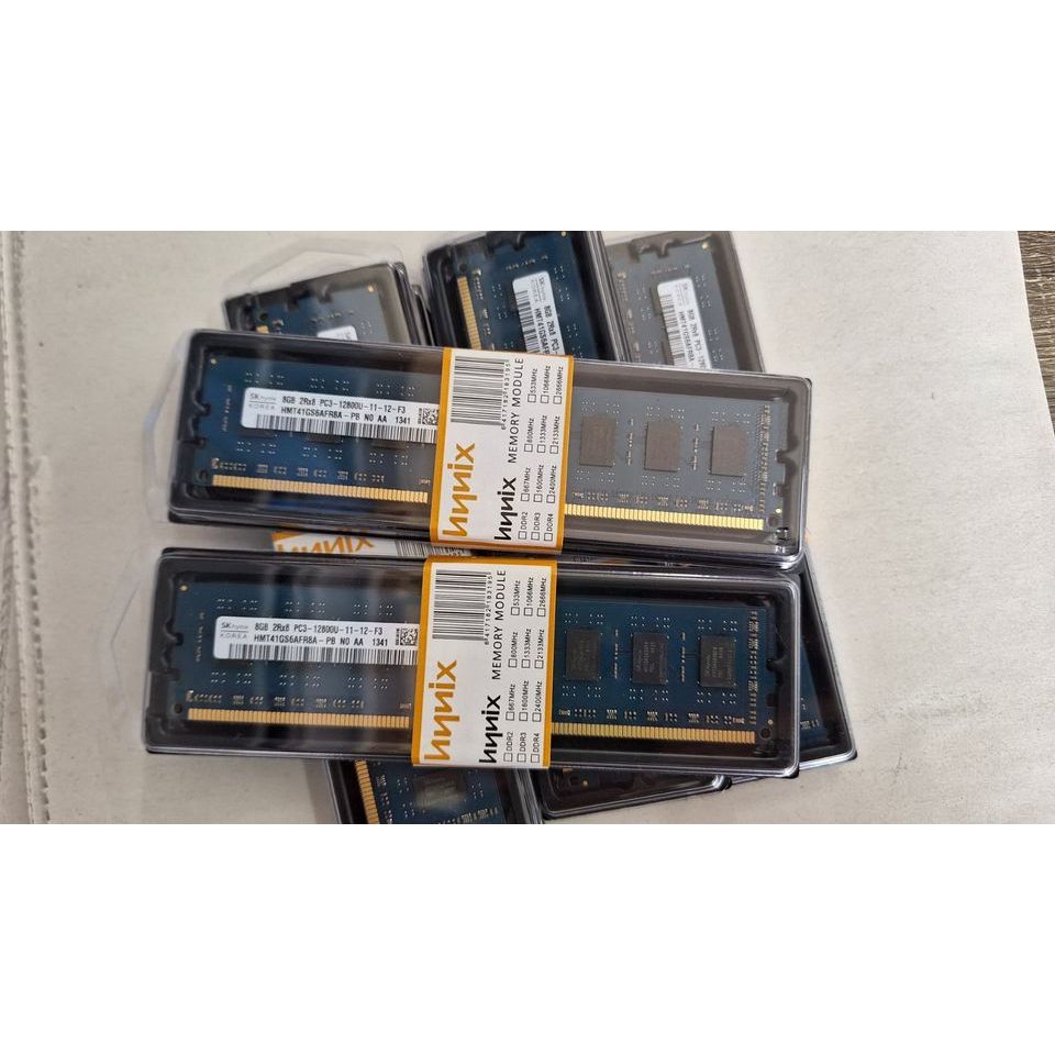 Ram PC DDR 3 8GB/1600 เป็นของใหม่มือ1 ยังไม่ได้ไฟ แผ่นละ 8GB มีจำนวนมาก ...