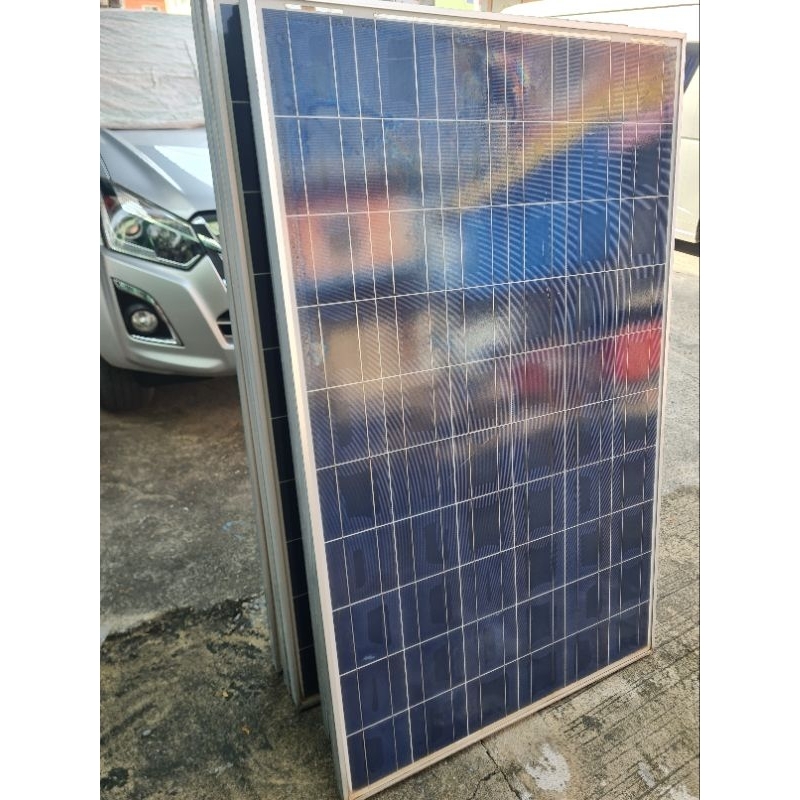 แผงโซล่าเซลล์300w ยี่ห้อSolartron Solar มือสอง สภาพสวย | Shopee Thailand