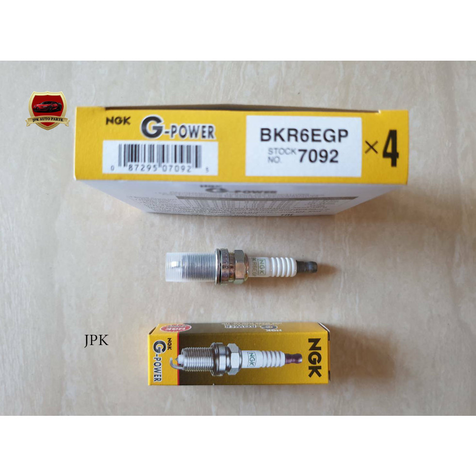 หัวเทียน เข็ม #7092 BKR6EGP NGK แท้ 4หัว1ชุด ชุดล่ะ340 บาท | Shopee Thailand