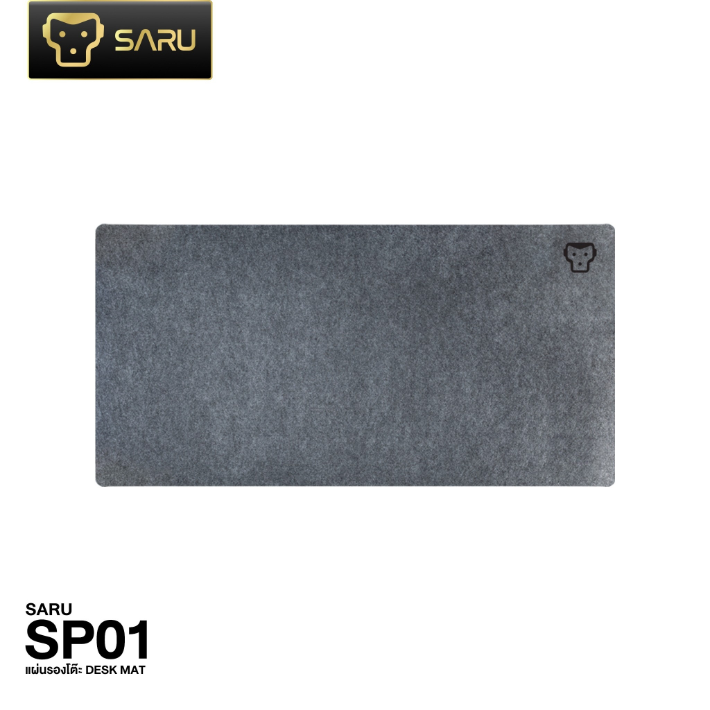 [สินค้ารับประกัน 15 วัน] SARU SPACE แผ่นรองเมาส์ Desk Mat SP01 ขนาด 80 x 40 cm. มี 3 สีให้เลือก ...