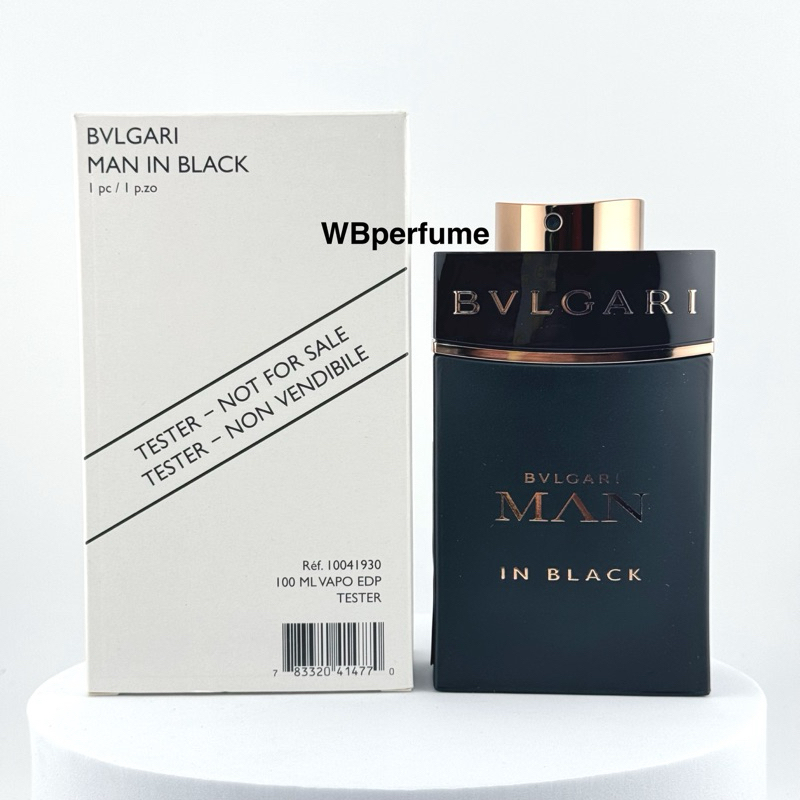 น้ำหอม BVL man in black men edp 100ml Tester | Shopee Thailand