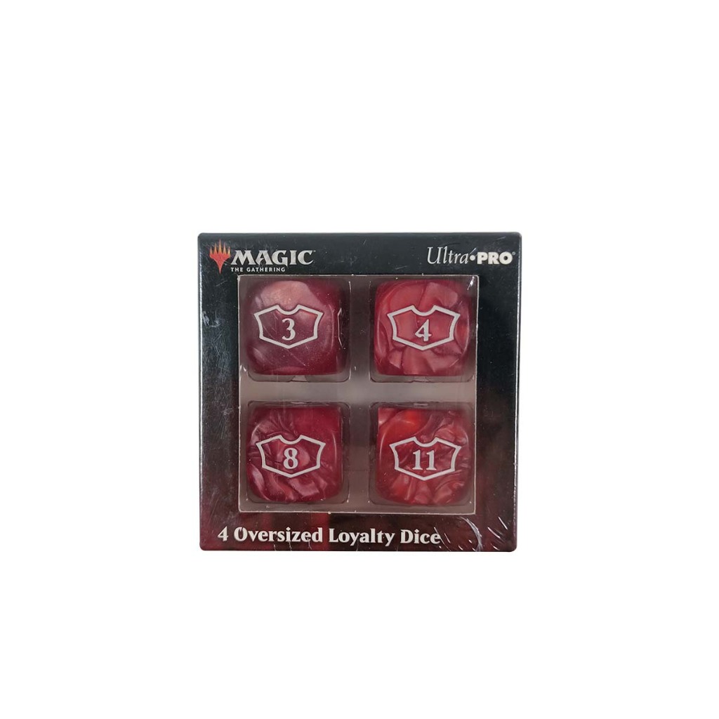 Ultra Pro Magic The Gathering Dice Oversized Loyalty Dice Set | Shopee ...