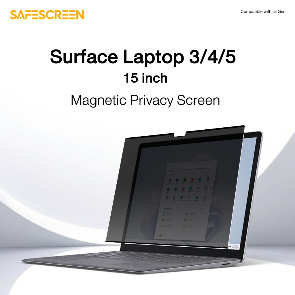 ฟิล์มกันเสือก แบบแม่เหล็ก สำหรับ Microsoft Surface (Magnetic Privacy ...
