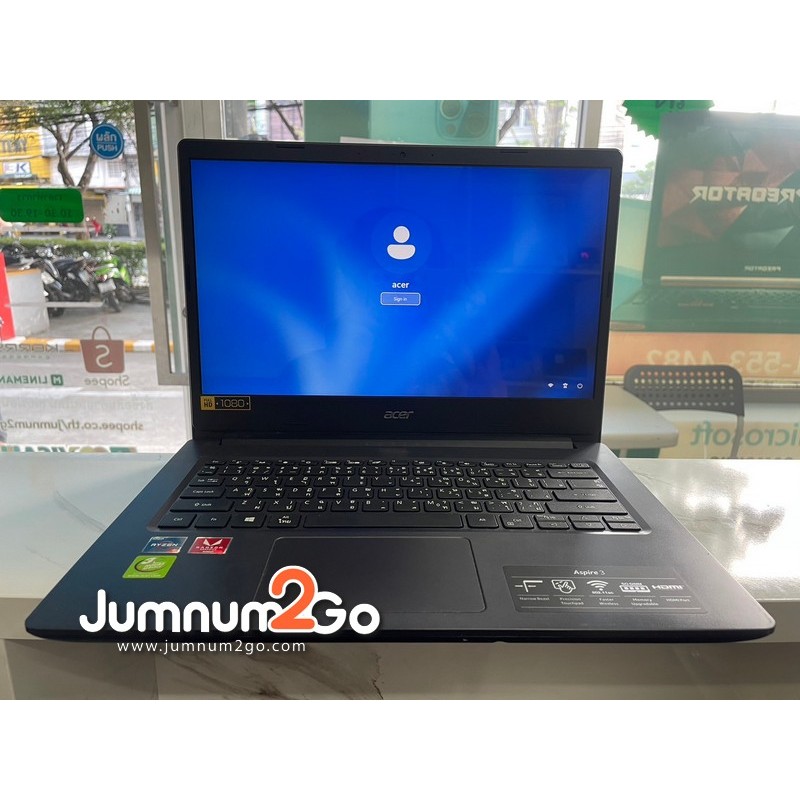 รหัสสินค้า : J0696-23 acer Aspire 3 Ryzen 5 gen3 Ram 8GB Hdd 512SSD ...