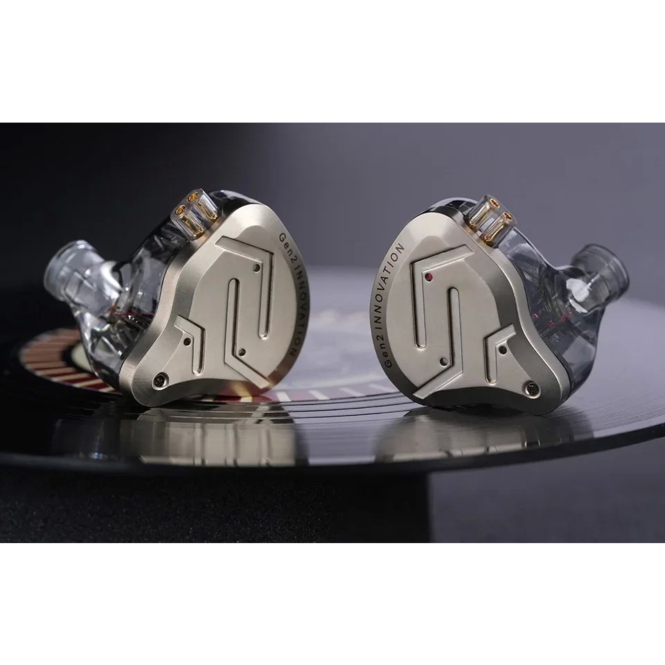(ประกันศูนย์ไทย) KZ ZSN Pro 2 หูฟัง Iems Hybrid 2 ไดรเวอร์ 1BA+1DD ปรับ ...