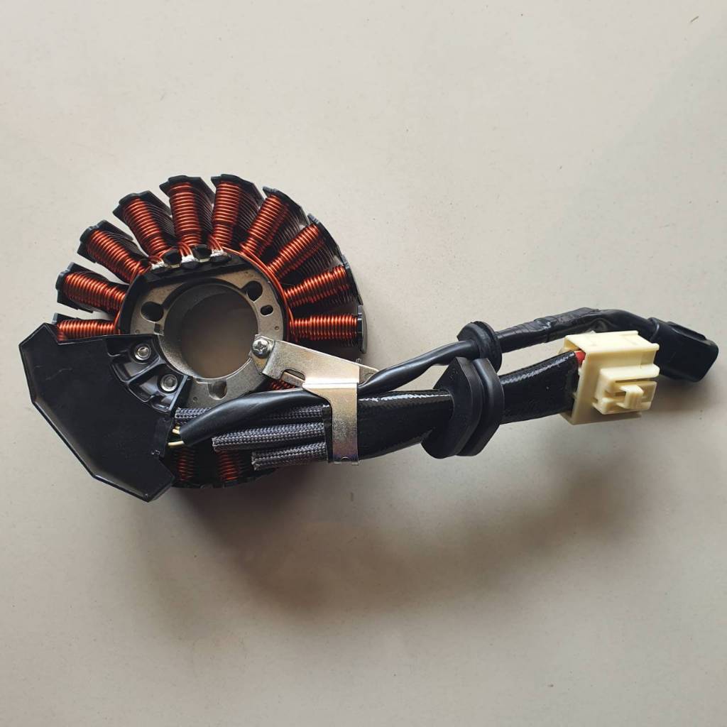 B63-H1410-00 ขดลวดสเตเตอร์ ฟินคอยล์ Yamaha แท้ Yamaha Aerox Y2017-2019 ...