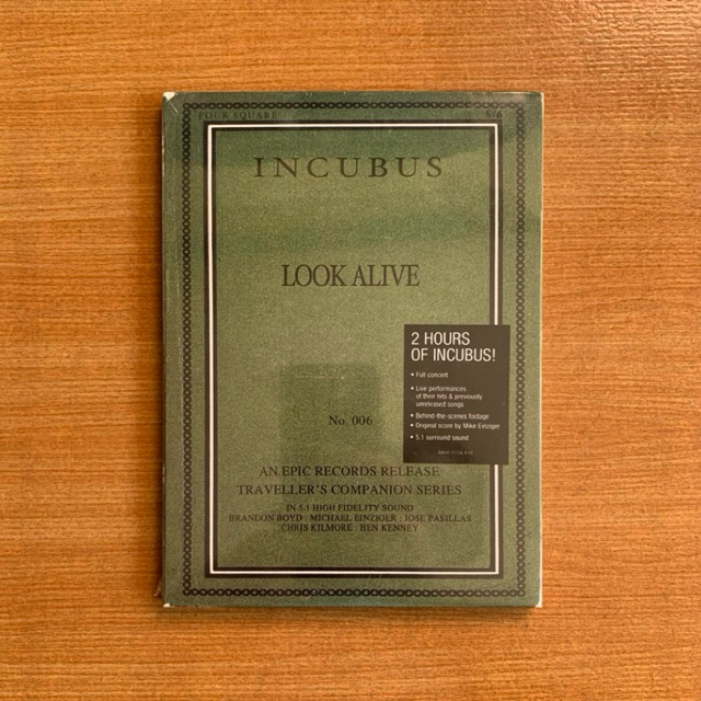 DVD : Incubus Look Alive (2007) [มือ 1 แผ่นบาง] Concert / ดีวีดี ...