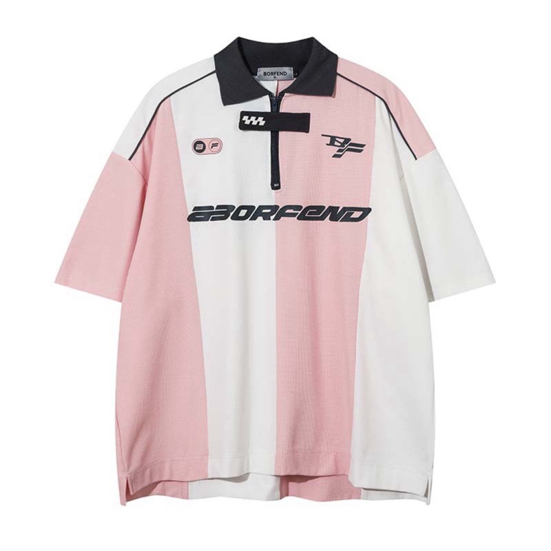 BENFEN POLO เสื้อโปโลแขนสั้นทรงโอเวอร์ไซส์ | Shopee Thailand