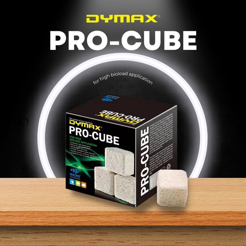 Dymax วัสดุกรองตู้ปลา โปรคิ้วบ์ Pro-Cube (1.5ลิตร) บรรจุ 18ก้อน | Shopee Thailand