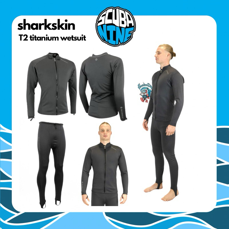 sharkskin chillproof titanium T2 wetsuit ของผู้ชาย | Shopee Thailand