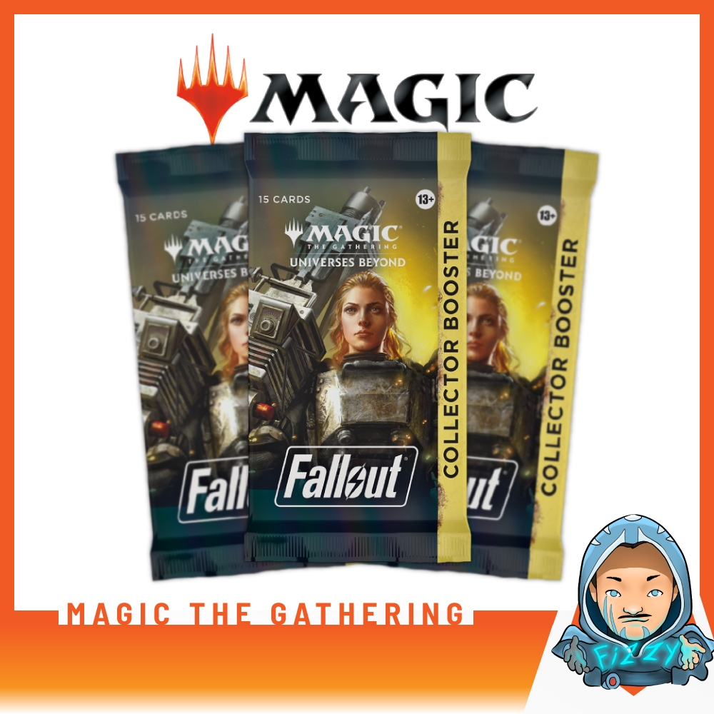 [FIZZY] Magic the Gathering (MTG): Fallout - Collector Booster Pack ...