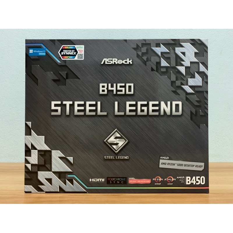 ASRock B450 STEEL LEGEND ( ประกันหมดแล้ว ) | Shopee Thailand
