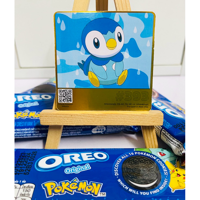 Oreo x Pokemon - การ์ดโปเกม่อนจากขนมโอรีโอ ~ Pokemon Oreo Card มี 16 ...