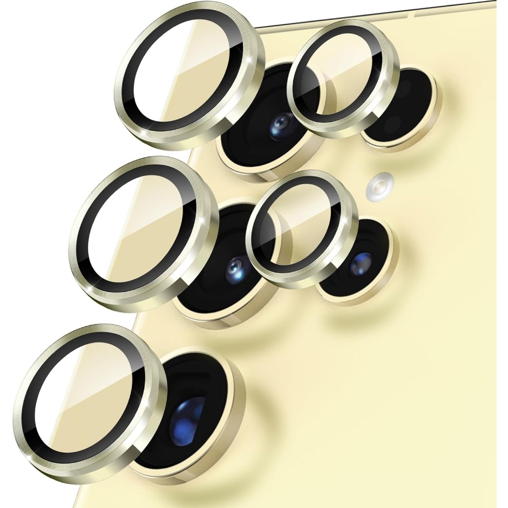 HiShield Aluminium Lens ฟิล์มเลนส์กล้อง Samsung S24 Ultra/S24 Plus/S24/Z Flip 5/Z Fold 5/S23 ...