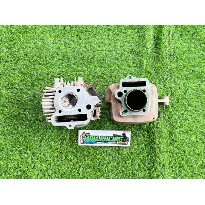 เสื้อสูบ+ฝาสูบ เวฟ110 รุ่นคาบู , ไนท์110 (Honda Wave,Nice) แท้มือสอง100 ...