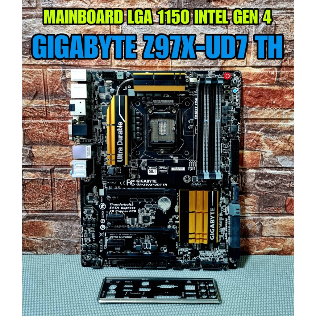 (ร้านในไทย) เมนบอร์ด 1150 รองรับ CPU INTEL GEN 4 ** มีของพร้อมส่งทันที ...